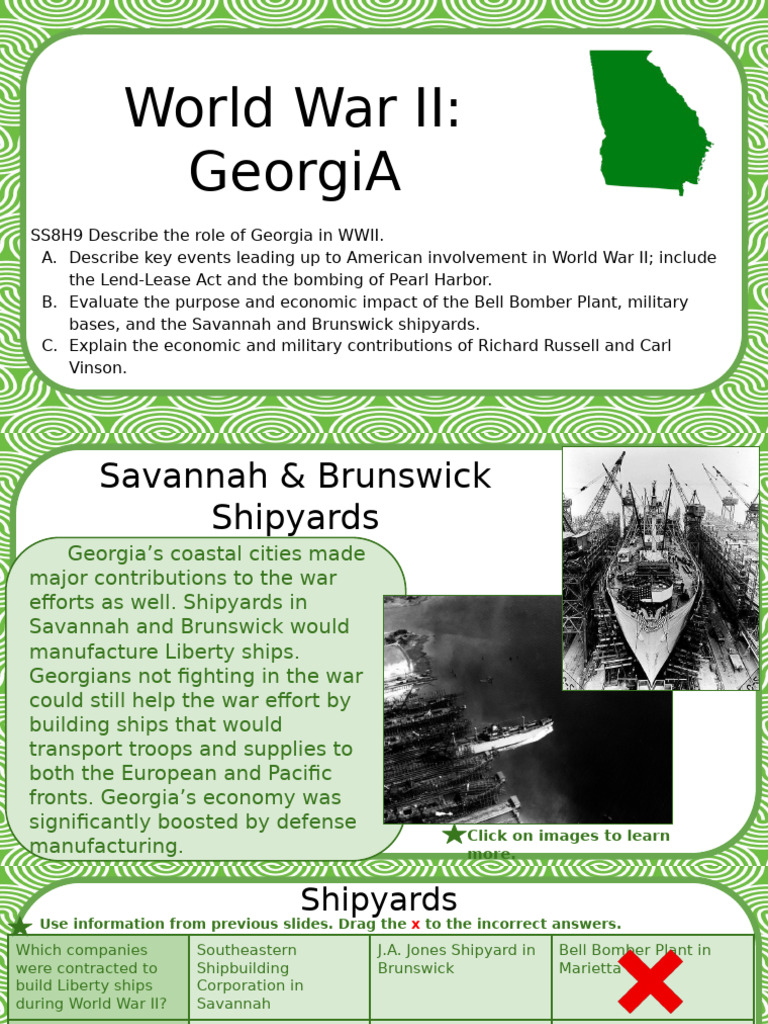 Georgia's WWII Contributions and Leaders | PDF | Georgia (U.S. State)