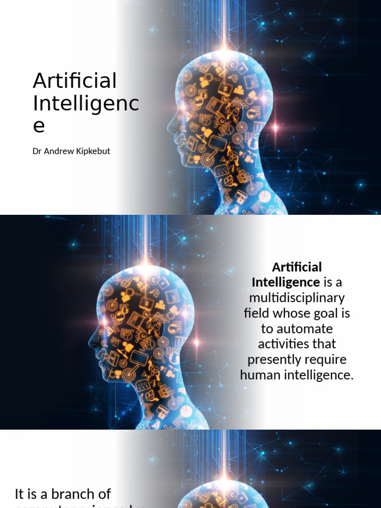 Inroduction To Artificial Intelligence and ML Data Science | PDF ...