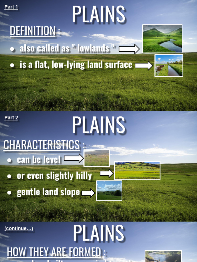 U3 - Slides On Major Landforms - Plains & Rivers | PDF | River | River ...