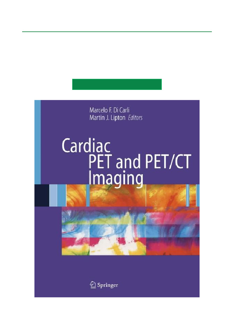 Breakthrough Read Cardiac PET and PET/CT Imaging, 1st Edition Full ...