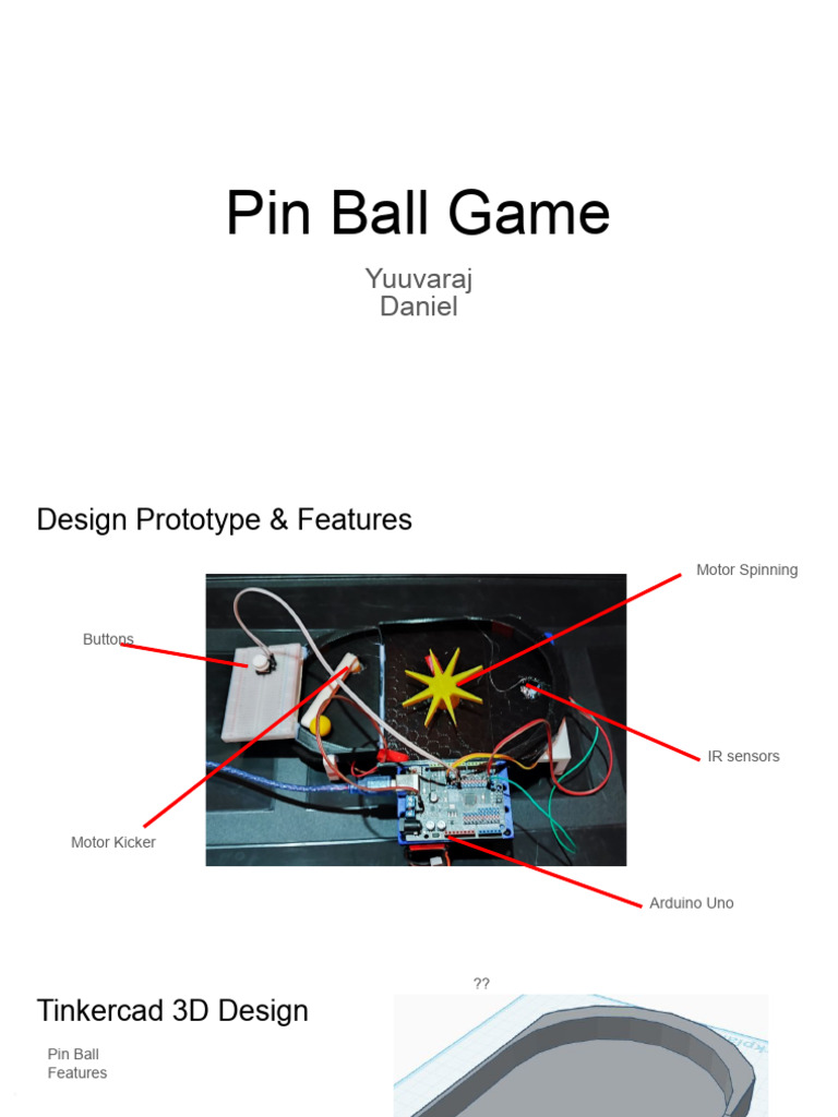 Pin Ball Game - Yuuvaraj & Daniel | PDF