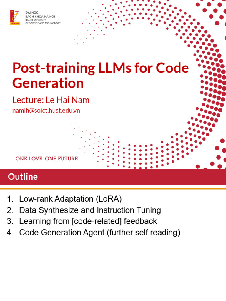 Post-Training LLMs For Code Generation | PDF