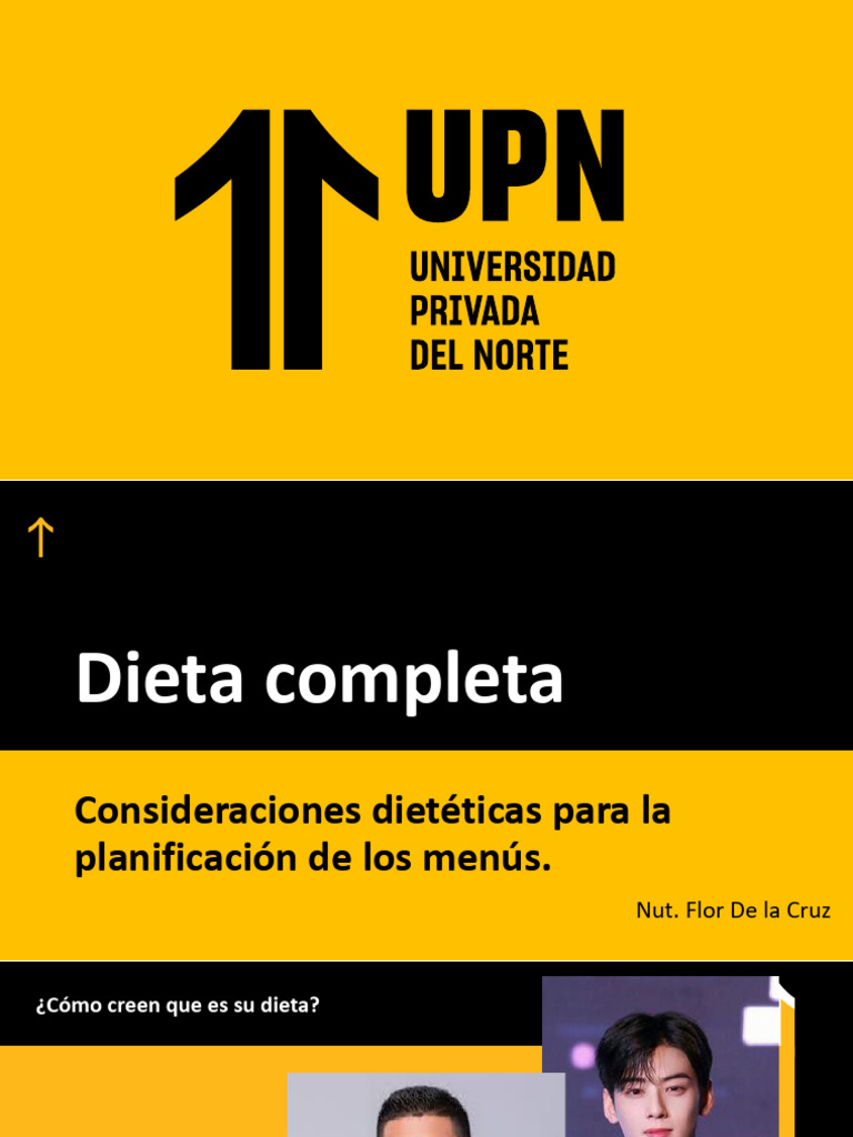 Clase Dieta Completa | PDF | Dieta | Alimentos