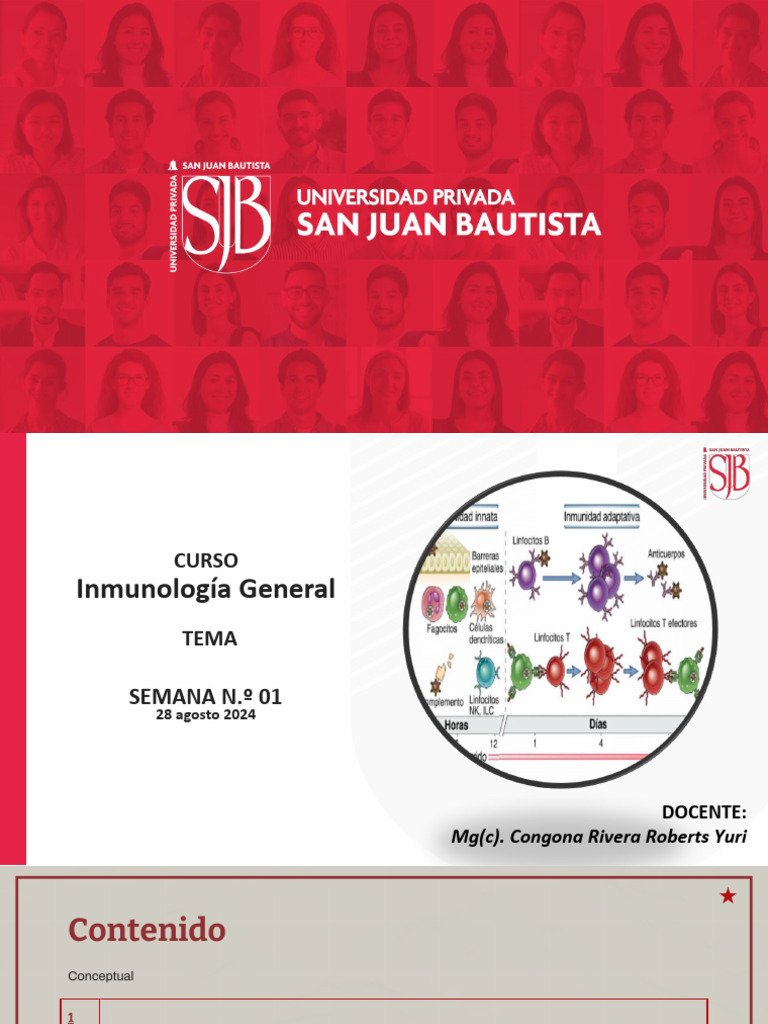 CLASE 1 Sistema Inmune | PDF | Sistema inmune | Fagocito