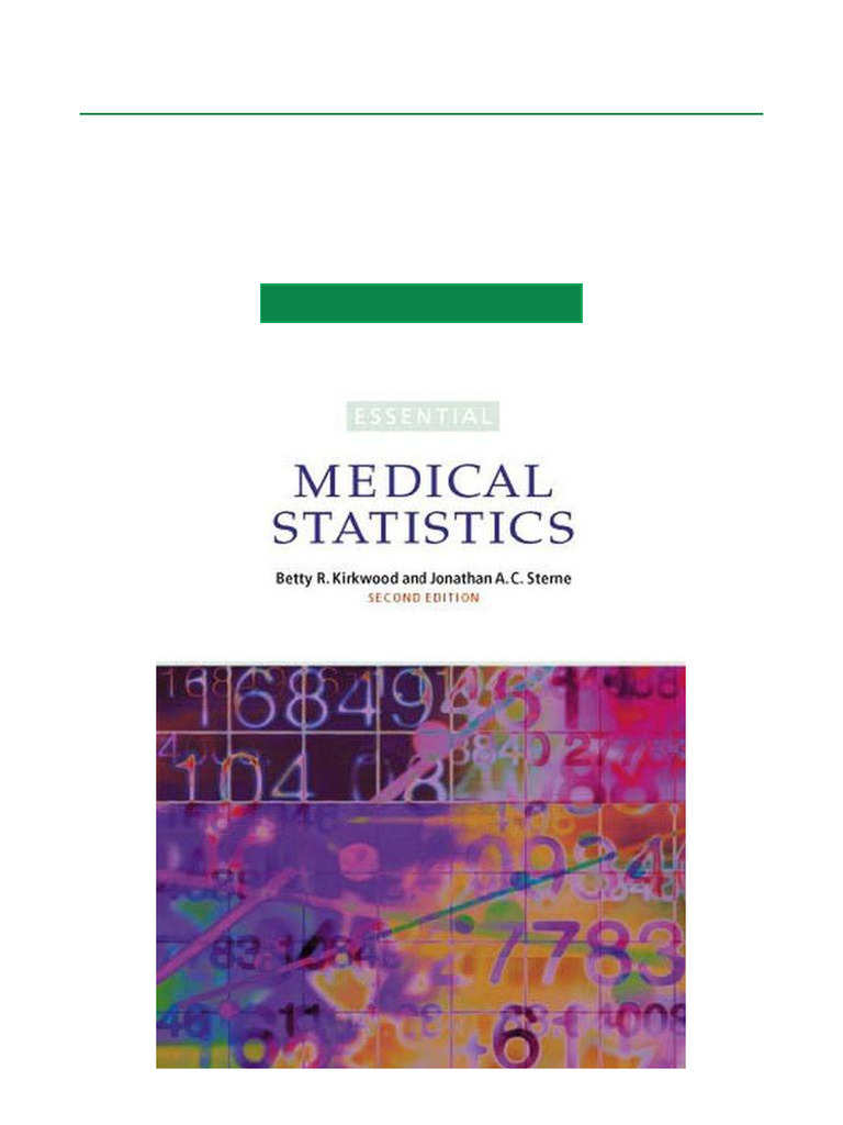 Essential Medical Statistics Download | PDF