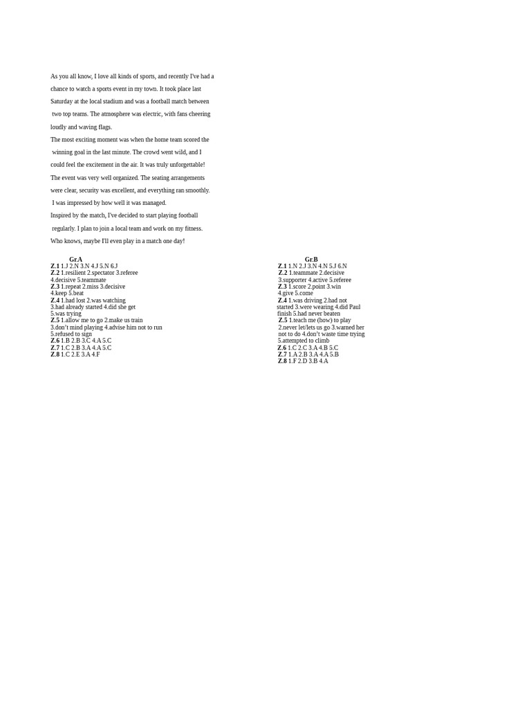 FOCUS3 Unit 2 - Kopia | PDF