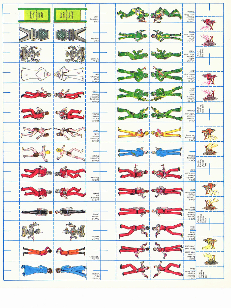 Paranoia - Cardstock Commies & Miniatures Rules | PDF