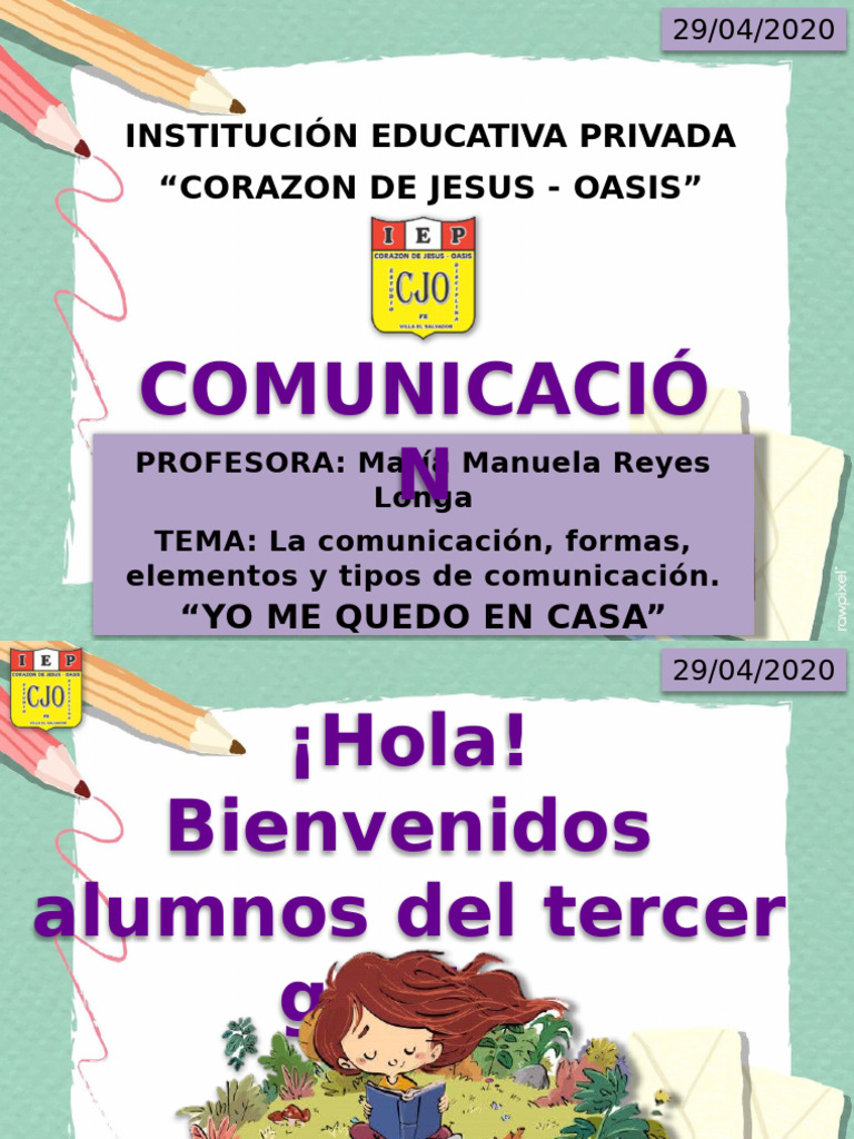 COMUNICACIÓN-la Comunicación y tipos-MARIA MANUELA | PDF | Comunicación ...