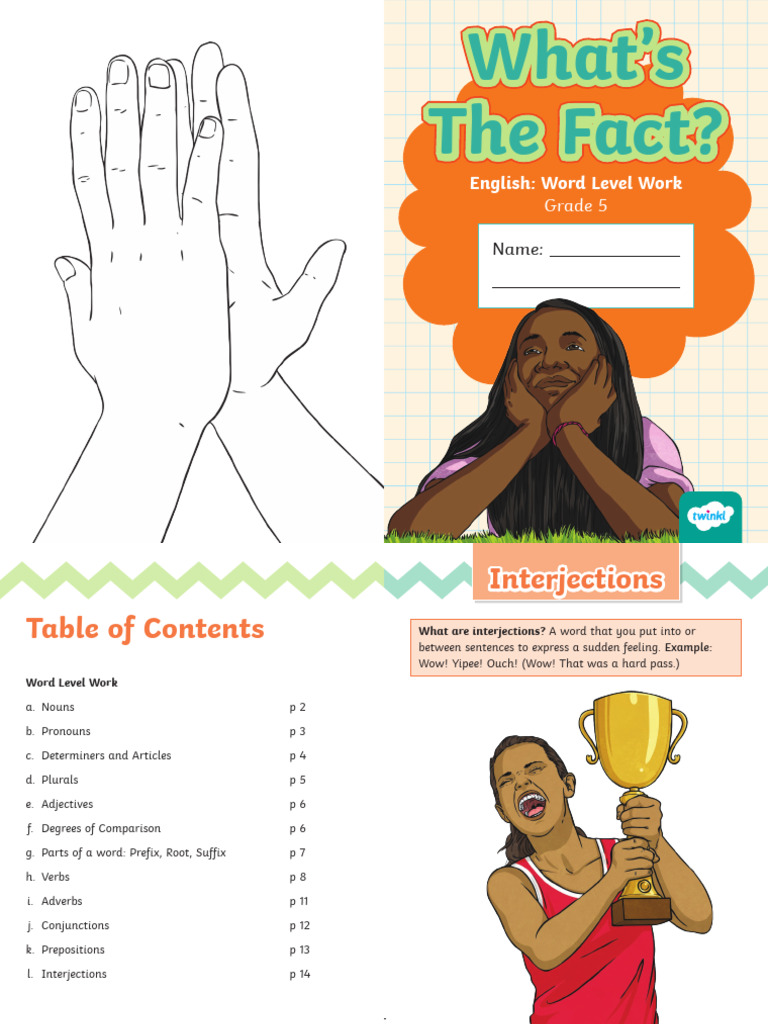 Za HL 1725435468 Grade 5 English Whats The Fact Word Level Work ...
