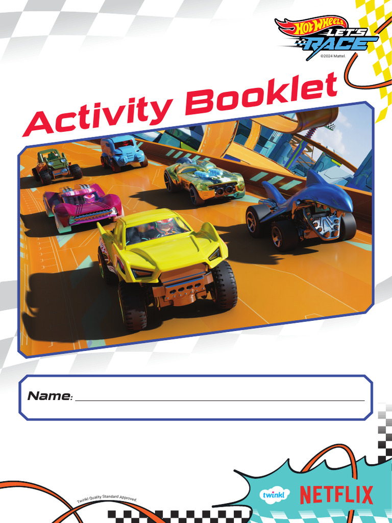 T TP 1726734441 Hot Wheels Activity Booklet Ages 7 9 - Ver - 1 | PDF
