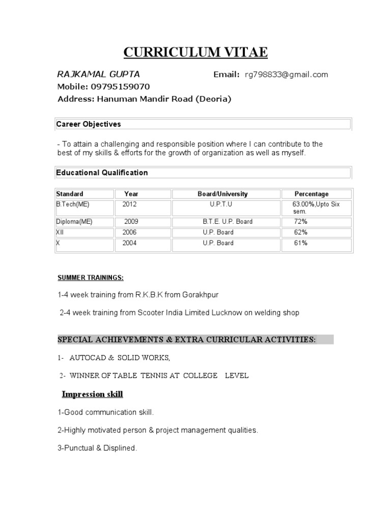 Raj Resume | PDF | Career & Growth | Business