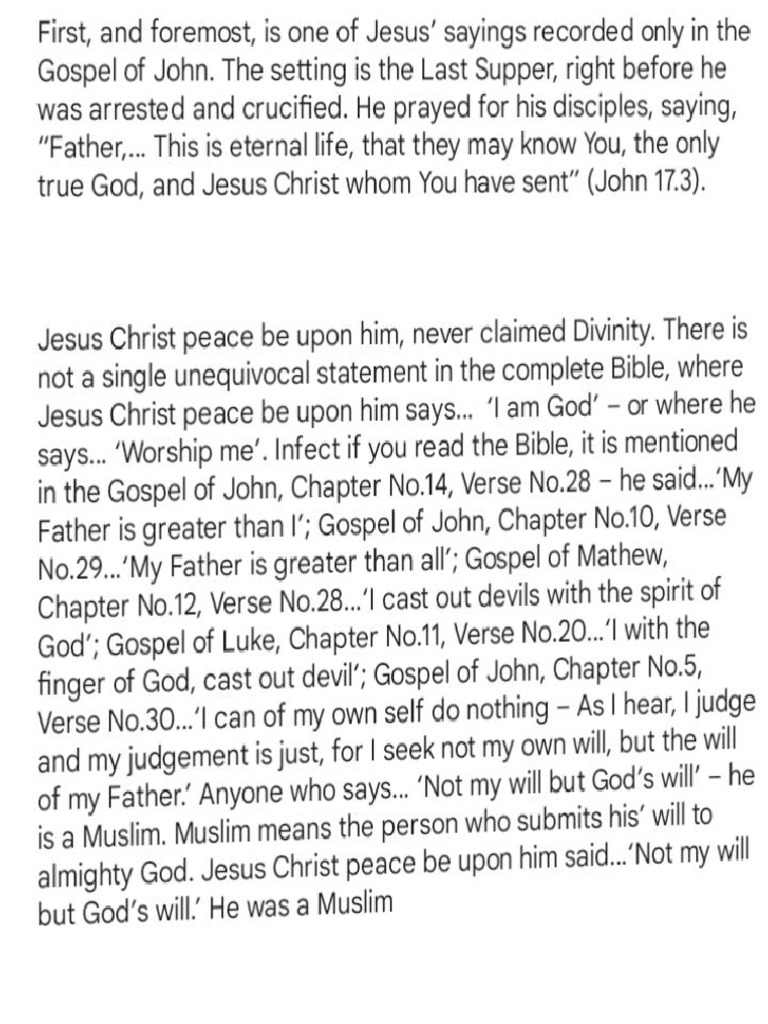 Prophet Jesus (PBUH) 4 | PDF