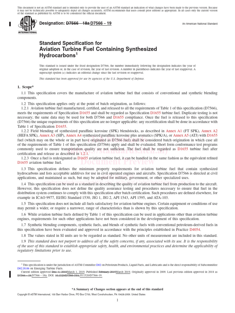 ASTM Test Method | PDF | Petroleum | Jet Fuel