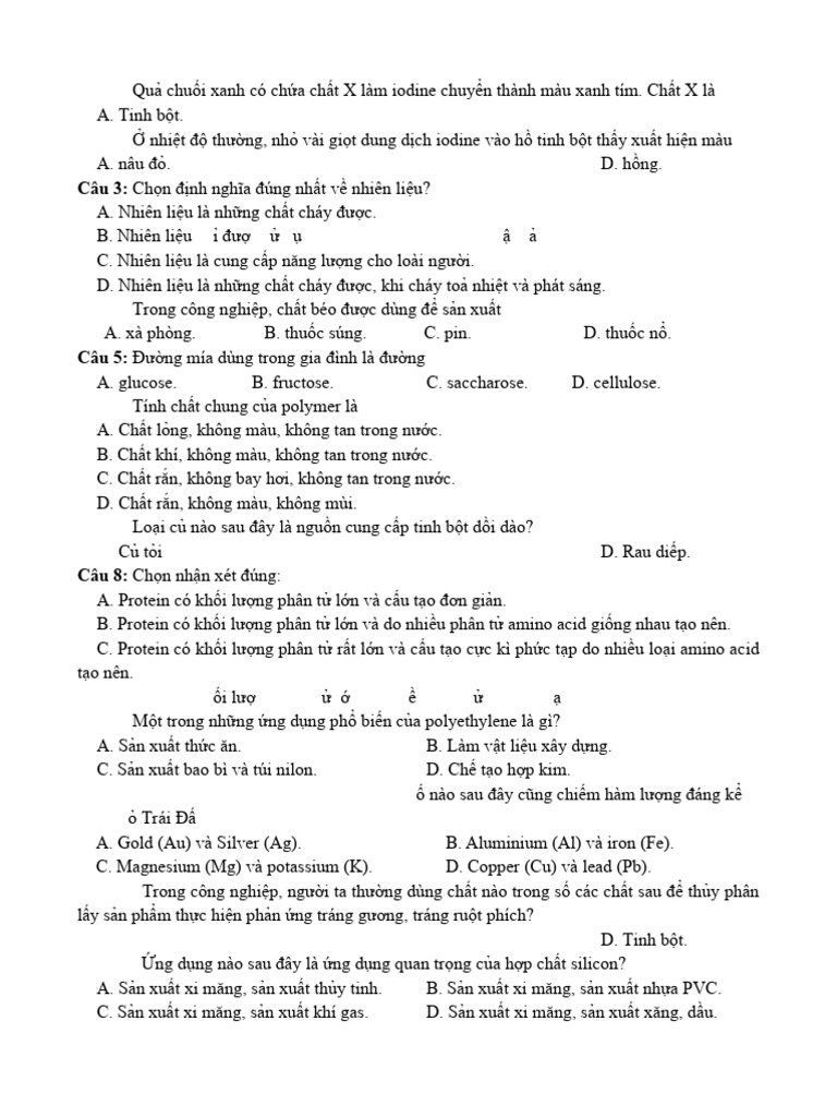TRAC NGHIEM CUOI KI II - Bai So 1 bdd02 | PDF