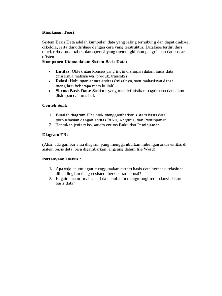 Sistem Basis Data Pdf