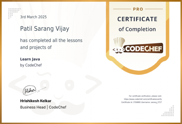 Sarang 2727-Learn Java | PDF