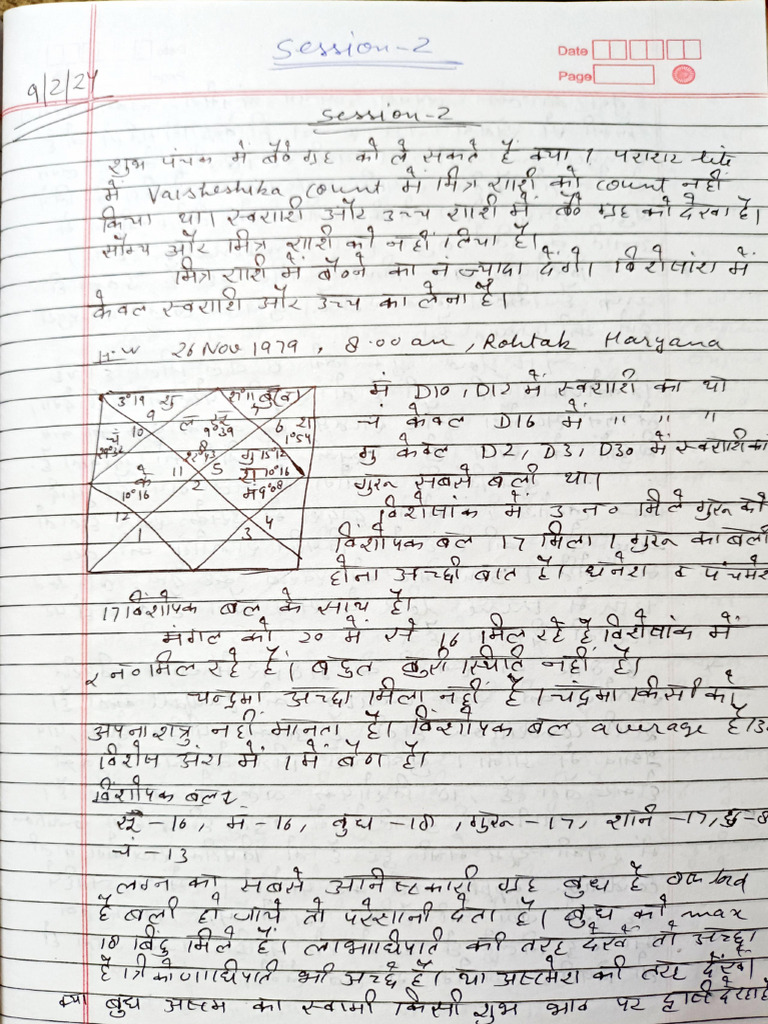 Varga Chart Class 2 | PDF