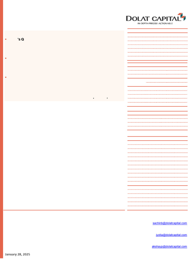 Dolat_Capital_Emami_Q3FY25_Results_Review | PDF | Financial Services | Accounting