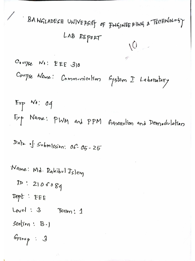 Exp 4 | PDF