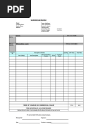DHL Commercial Invoice Template Excel | PDF