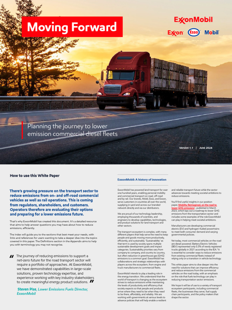 Lower Emissions in Diesel Transport | PDF | Biodiesel | Transport