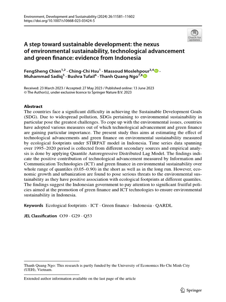 A Step Toward Sustainable Development | PDF | Sustainability ...