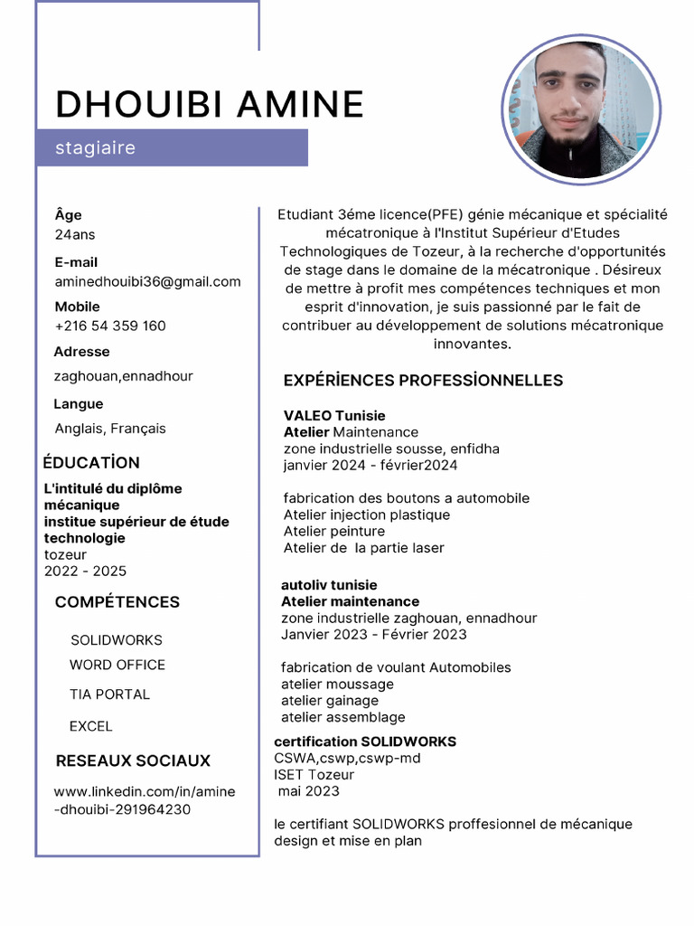 Amine Dhouibi | PDF