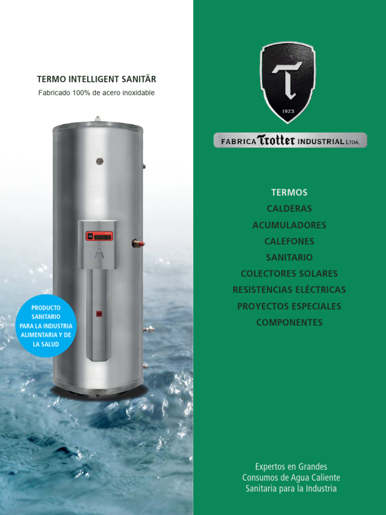 Ficha Tecnica Termo Sanitar | PDF | Materiales | Ingeniería mecánica