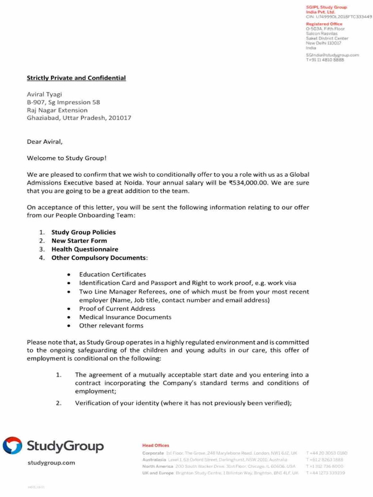 Study Group Offer | PDF