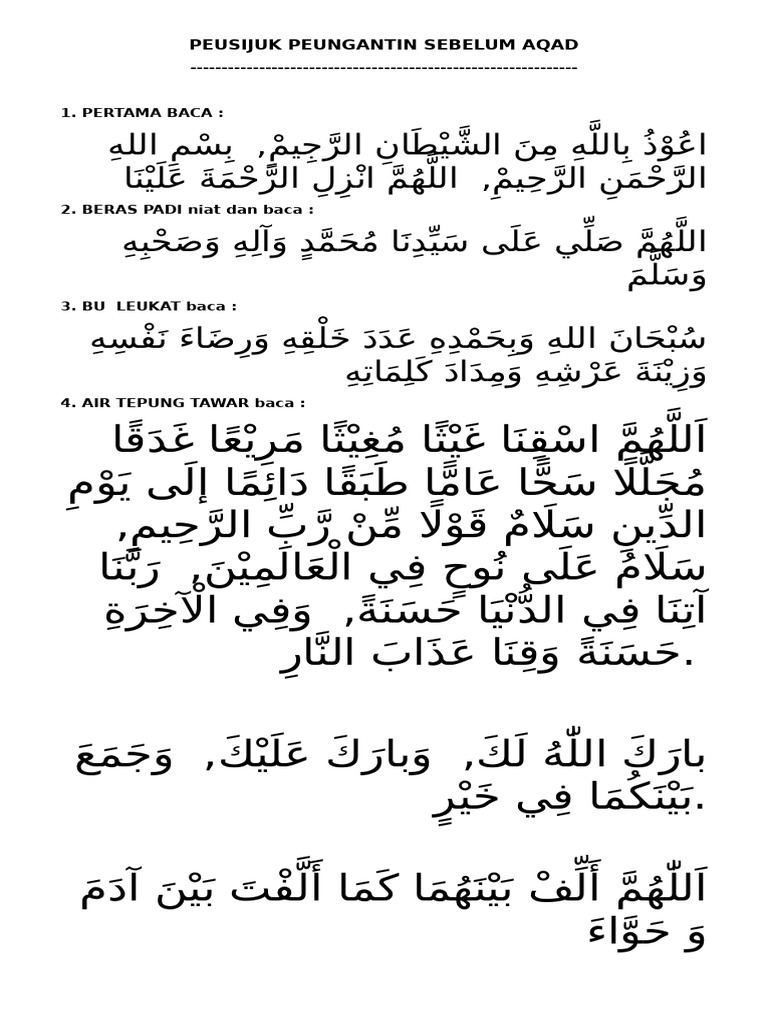 PEUSIJUK Aqad | PDF