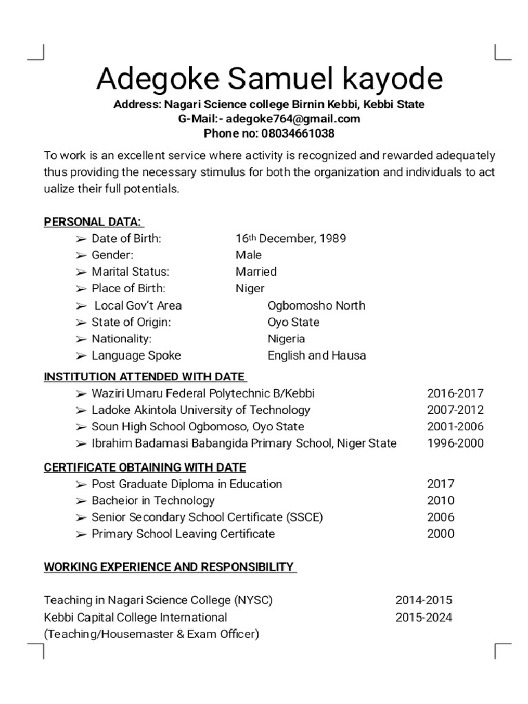 Adegoke Samuel Kayode - 084651 - Phoenix | PDF