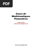 Cours Complet Math Financière | PDF | Prêts | Obligation (Finance)