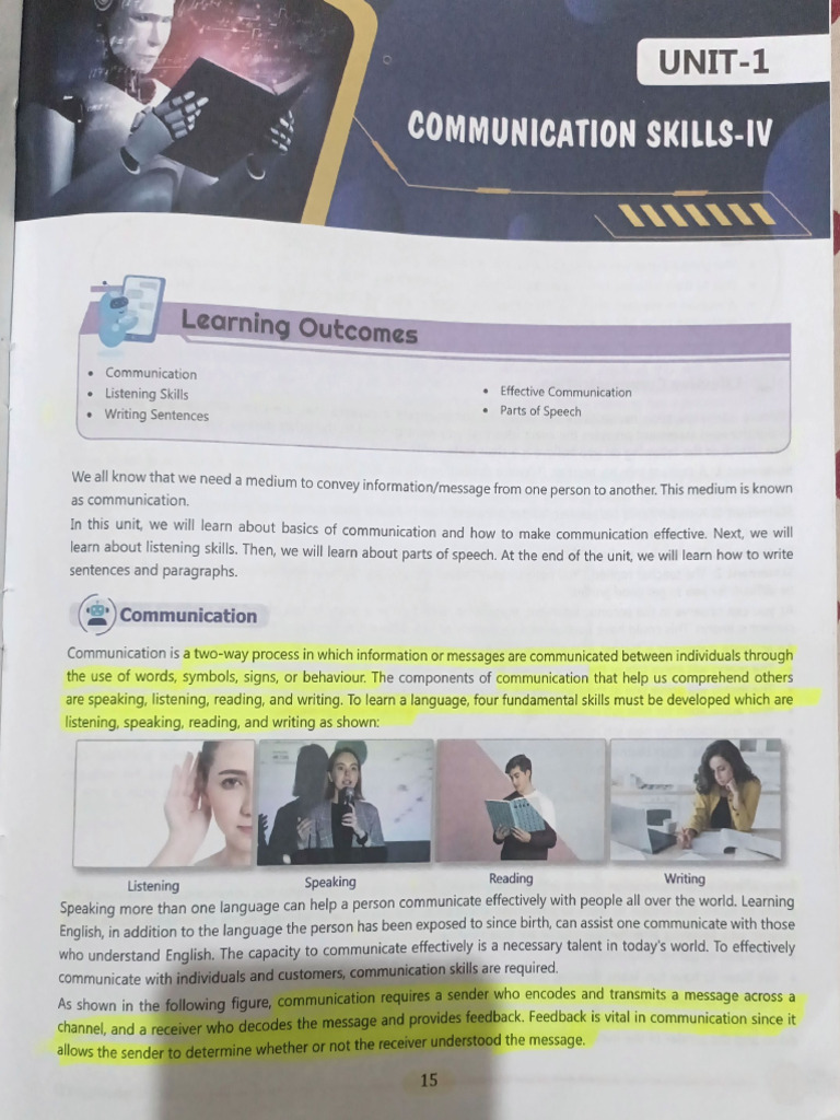 Communication Skills Notes | PDF