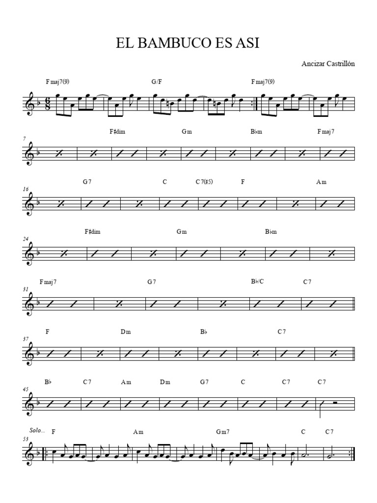 El Bambuco Es Asi | PDF