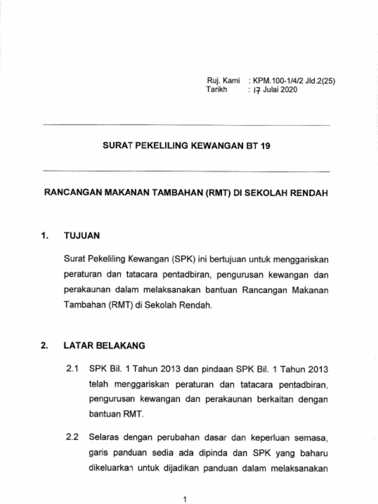 SPK RMT | PDF