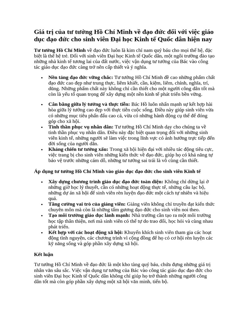 BT TTHCM DL C6 | PDF