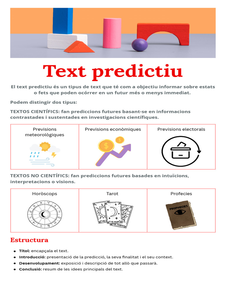 TT6. Text Predictiu | PDF