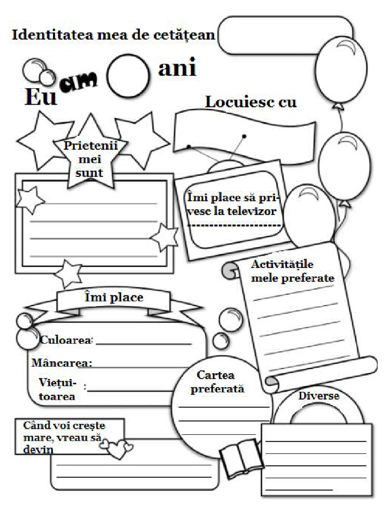 Identitatea Mea de Cetatean | PDF