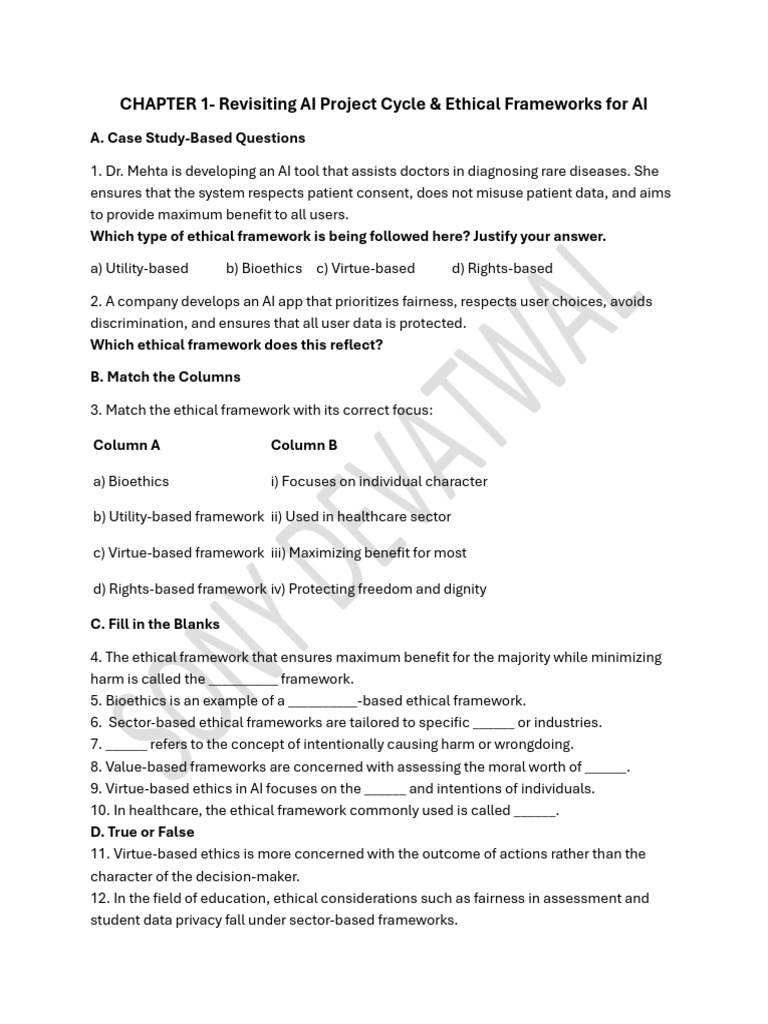 CHAPTER1_ASSIGNMENT_FOR_STUDENTS (1) | PDF | Artificial Intelligence | Intelligence (AI) & Semantics