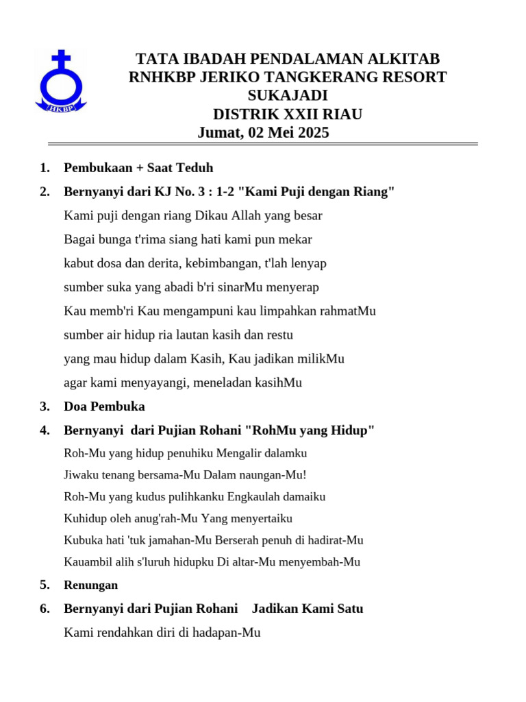 PA ReNa 02 Mei 2025 | PDF