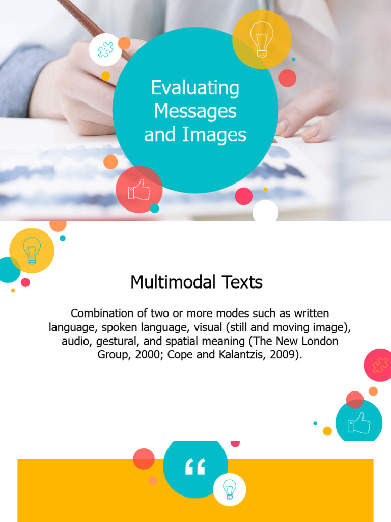 Evaluating Messages and or Images | PDF | Advertising | Human Communication