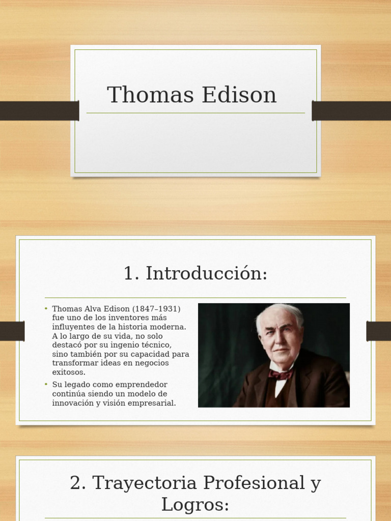 Thomas Edison | PDF