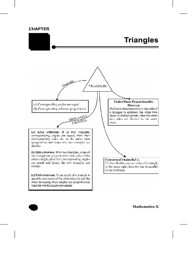CH - 6 Triangles | PDF