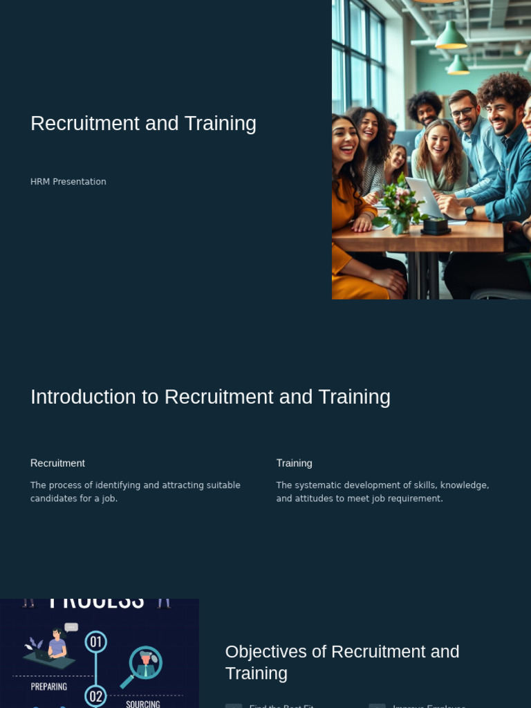 Recruitment and Training | PDF | Recruitment | Organizational Behavior