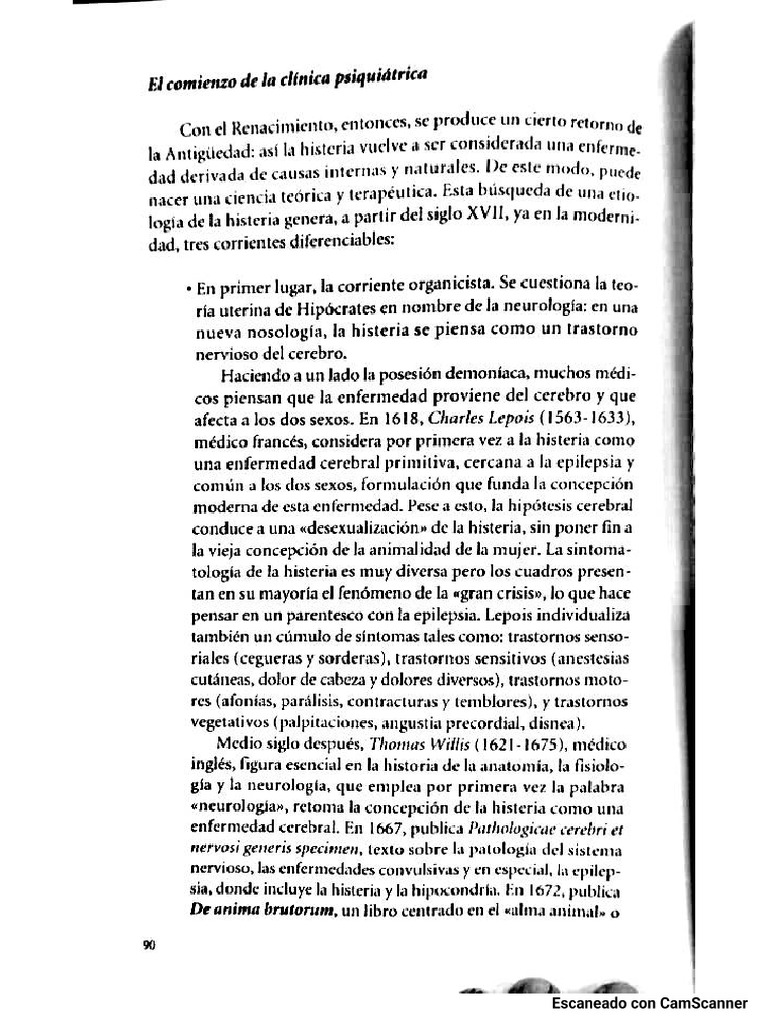 Comienzo de La Clínica Psiquiátrica Daniel Winger Libro Psicopatologia ...
