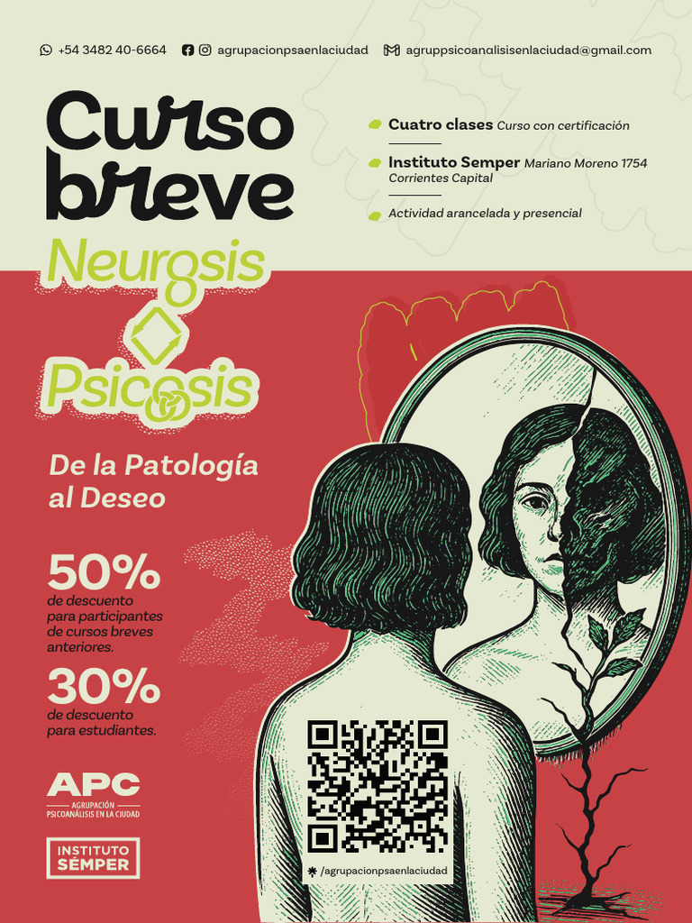 Afiche Neurosis y Psicosis A3 | PDF