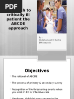ABCDE Assessment Note | PDF | Heart | Heart Failure