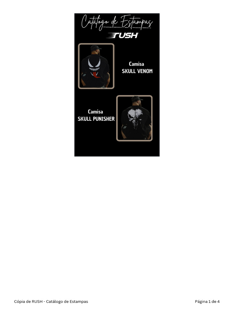 Cópia de RUSH - Catálogo de Estampas (1) | PDF