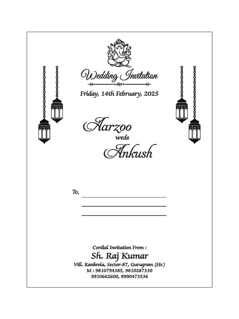 Aarzoo With Ankush | PDF
