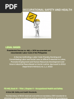 DOLE OSH Checklist With Standards | PDF